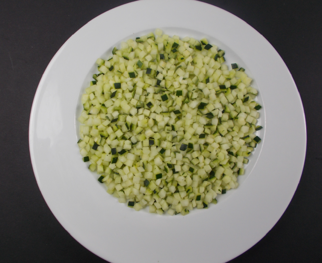 IQF Courgette Diced 6mm – Foodnet